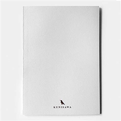 Kunisawa A5 Find Slim Note White Notebook