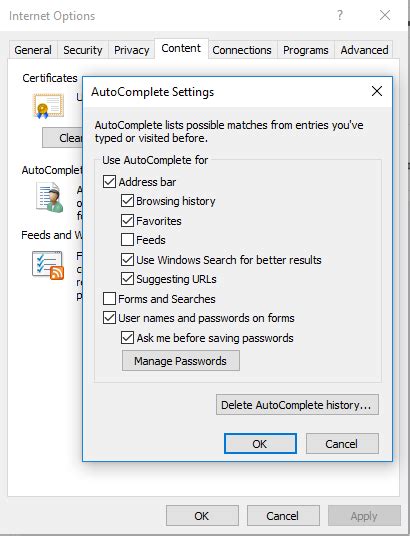 How To Enable Enable Asking Remember Password Prompt On Internet