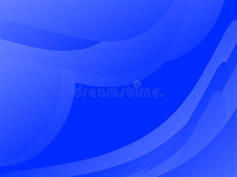 Close Up Blue Gradient Background With Blurr Style Stock Illustration