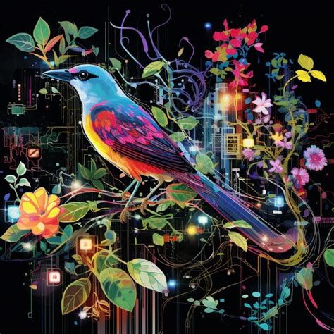 Premium Ai Image Vibrant And Dynamic Tech Ecosystem Premium Ai Image Vibrant And Dynamic Tech Ecosystem