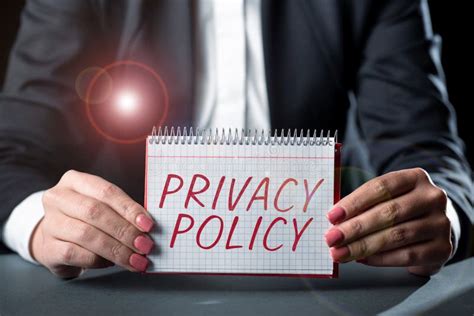 Conceptual Caption Privacy Policy Business Concept Documentation
