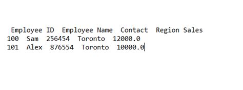 Java Format The Output From Jdbc As Table Stack Overflow