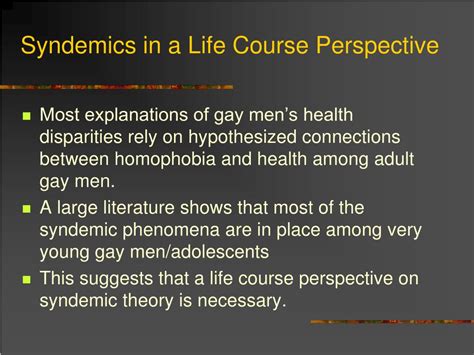 Ppt “on Syndemics And Strengths Among Gay Men” Powerpoint