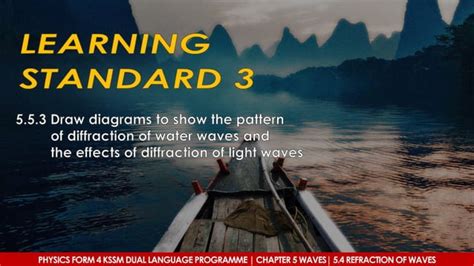 Diffraction Of Waves In English Learning PPT