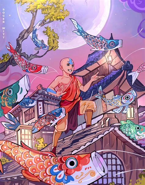 Rv Ir г Bf ¡1 Аанг Aang Катара Katara Легенда об Аанге