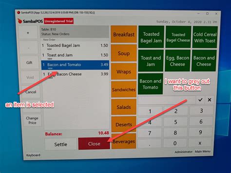 Is It Possible To Disable Close Button If An Items Selected V5
