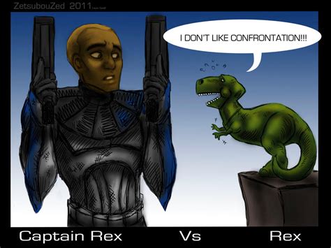 Captain Rex Vs Rex By ZetsubouZed On DeviantArt Captain Rex Vs Rex By ZetsubouZed On DeviantArt