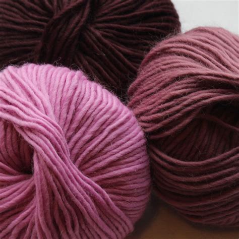 Oud Roze Breiwol Breigaren Van Pure Scheerwol