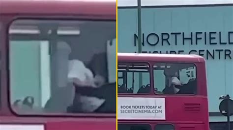 Couple Seen Having Sex On Top Deck Of Bus In Birmingham Uk