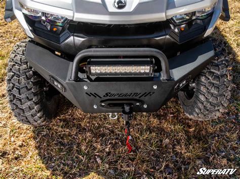 Can Am Defender Heavy Weight Winch Ready Front Bumper