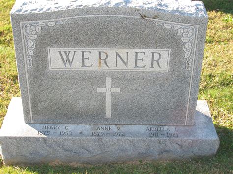 Henry George Werner 1875 1953 Find A Grave Memorial