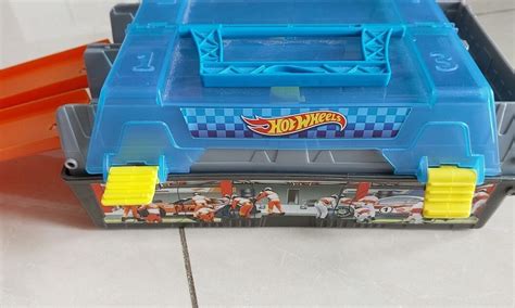 Original Hot Wheels Race Case With Track Hobbies And Toys Toys