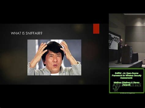 Grrcon Talk Sniffair An Open Source Framework For Wireless Security