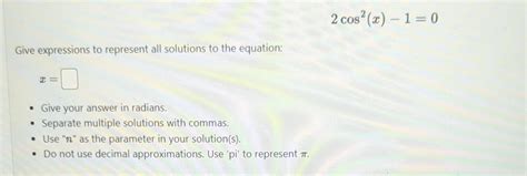 Solved Quadratic Trigonometric Equation With Tangent