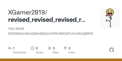 Github Xgamer2819revisedrevisedrevisedrevisedrevisedrevised