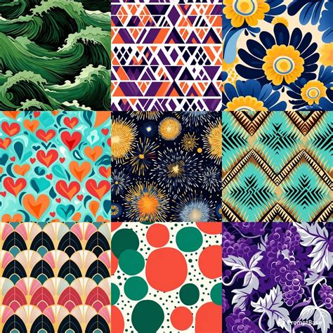 Traditional Wrapping Paper Patterns Midjourney Prompt Promptbase