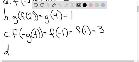 SOLVED Composite Even And Odd Functions From Graphs Assume F Is An Numerade