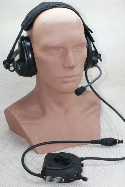 Orgi Us Army Headset Microphone H 387vrc Nsn 5965 01 551 7393