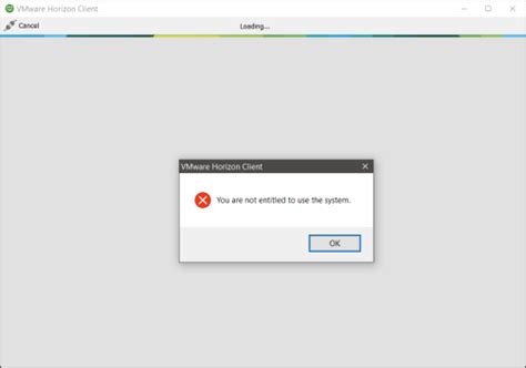 Vmware Horizon View Remote Access Error You Are Not Entitled To Use The System Vhomelab