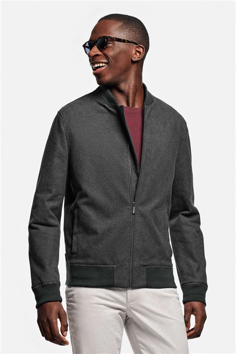 Mens Flannel Bomber Jacket Mr Marvis
