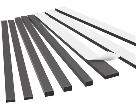 24 Feet Magnetic Strips With Adhesive Backing Bulkflat Adhesive