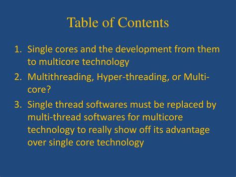 Ppt Multi Coreprocessor Powerpoint Presentation Free Download Id