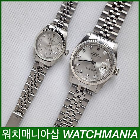 롤렉스 빈티지 데이저스트 실버 다이얼 커플시계 Rolex 남성시계 차별화된 감정 흥정 서비스로 명품의 가치를 더하다 필웨이