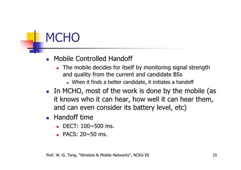 3 Handoff Management