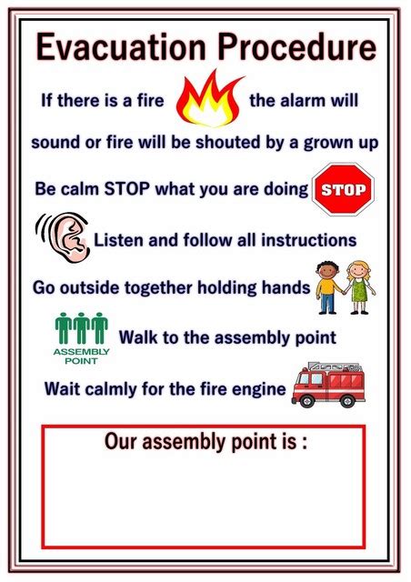 School Fire Drill Procedures