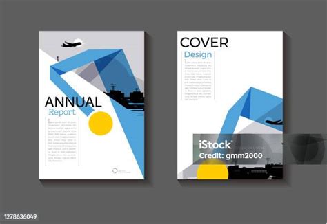 파란색과 노란색 추상 서클 배경 현대 표지 디자인 현대 책 표지 브로셔 커버 템플릿 연례 보고서 잡지 및 전단지 레이아웃 벡터 A4 0명에 대한 스톡 벡터 아트 및 기타