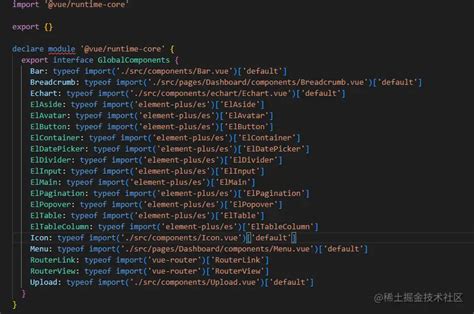 Vite 自动导入组件、api，包括element Plus、iconvite自动导入api、组件、element Pl 掘金