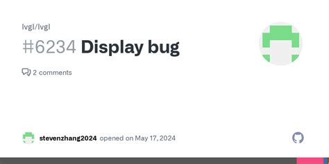 Display Bug Issue 6234 Lvgl Lvgl GitHub