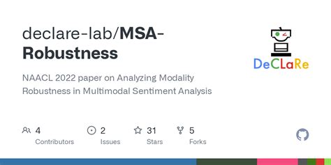 Github Declare Labmsa Robustness Naacl 2022 Paper On Analyzing
