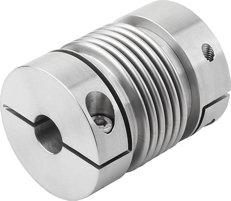 Kipp 메탈 벨로우즈 커플링 클램프 허브 포함 스테인레스 스틸