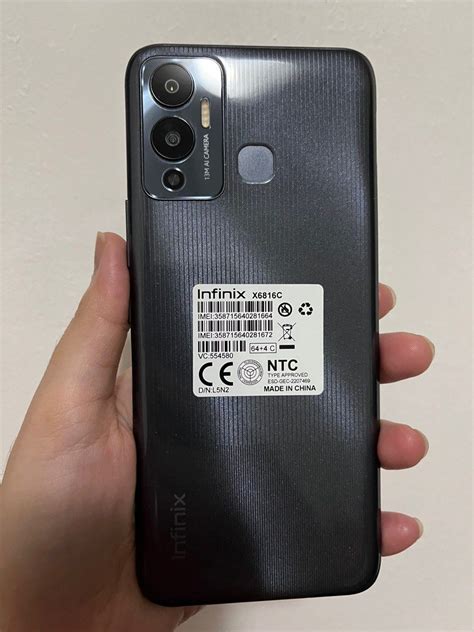 Infinix Hot Play GB GB Black Mobile Phones Gadgets Mobile Phones Android Phones