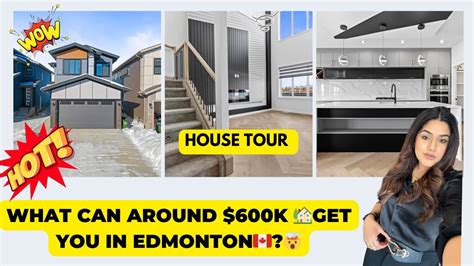Insane Deal 🤯 What You Can Get For Low 600k In Edmonton 🏡 New