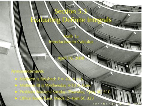 Lesson 27 Evaluating Definite Integrals Pdf