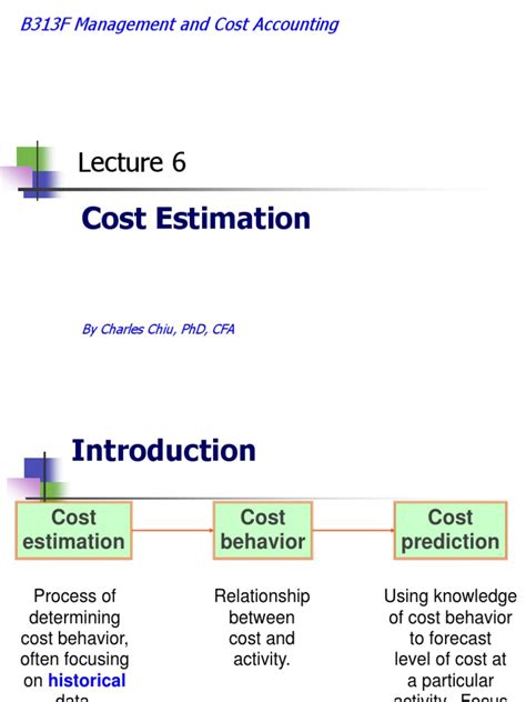Cost Estimation Pdf Regression Analysis Linear Regression