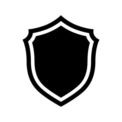 Shield Icon Vector Defence Illustration Sign Armor Symbol Protection Logo Security Mark