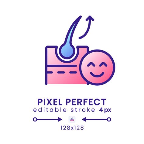 Galvanic Skin Response Gradient Fill Desktop Icon Emotion Recognition Marketing Stimuli Pixel