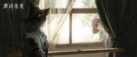 Flutterpage Willow Reverse Reverse Highres Official Art Girls Black Cape