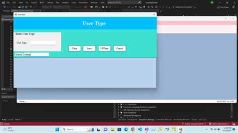 How To Fix Error During Search In Data Grid View When I Tried To Seach Data Grid Dis Apares Plz
