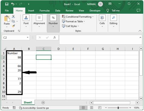 How To Easily Rank Numbers Skip Blank Cells In Excel