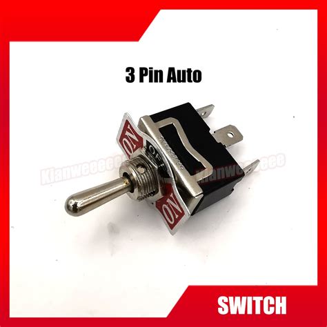 1PCS Momentary Auto Spring Return Toggle Switch 3 Pin 6 Pin On Off On Rocker Toggle Switch