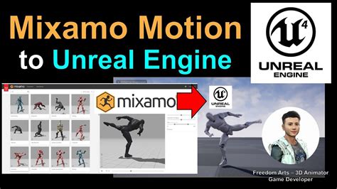 Mixamo Motion To Unreal Engine 4 Full Tutorial Youtube