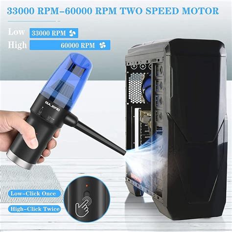 Opolar Cordless Air Dust Collector Suitable For Computers Air Blowers
