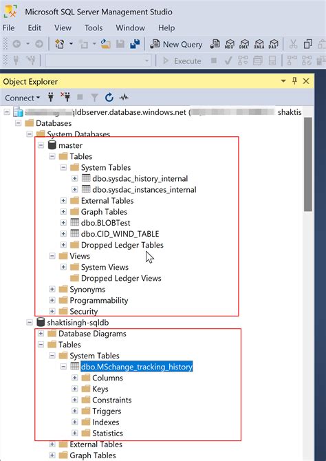 azure sql database paas instance system tables inaccessible microsoft qanda
