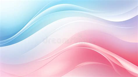 Abstract Pastel Wave Background Soft Flowing Colors Stock Illustration Illustration Of