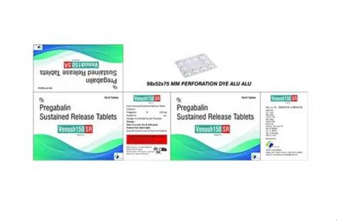 Venush Sr Pregabalin Sustained Release Tablets At ₹ 1720 Box Pregabalin Capsules And Tablets In